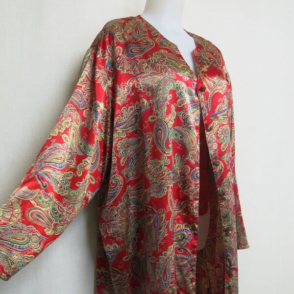 Satin Kimono - Etsy