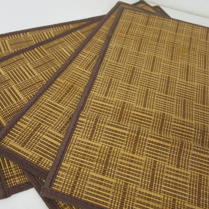 Bamboo Placemats - Etsy