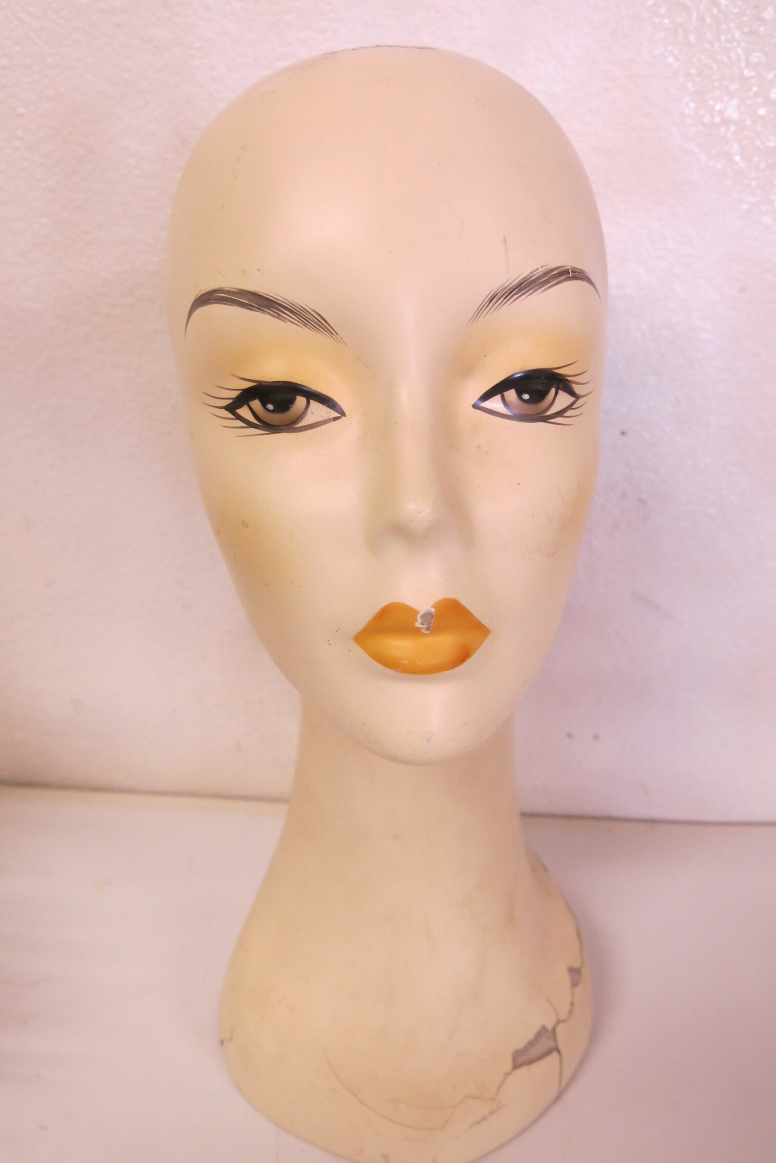 Fiberglass Bust Mid Century Modern Bust 1970's Mannequin - Etsy
