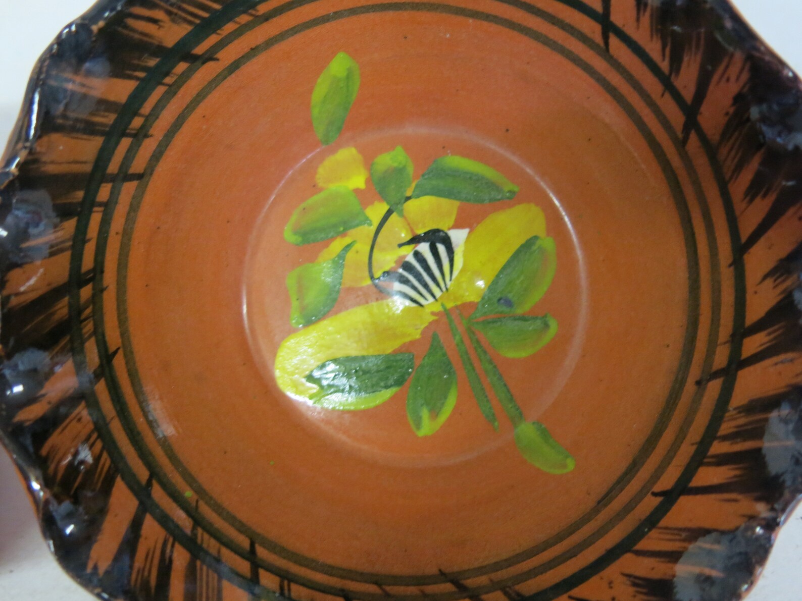 Mexican Pottery Bowls Redware Pottery Set of 2 - Etsy