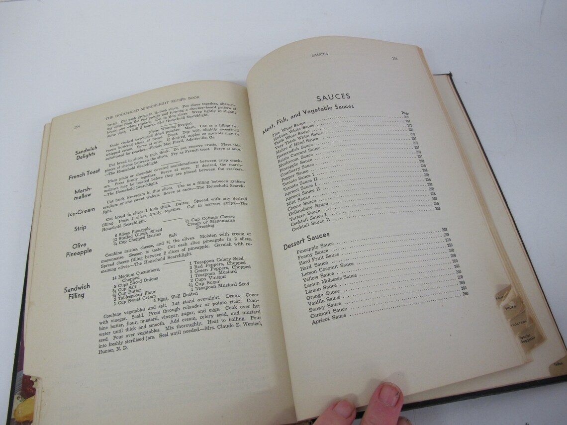 Vintage Cookbook 1946 SEARCHLIGHT 20th Edition Antique Recipe - Etsy