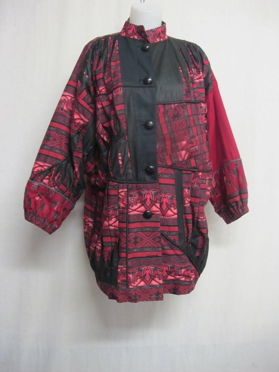 Quilted Jacket Artisan OOAK - Gem