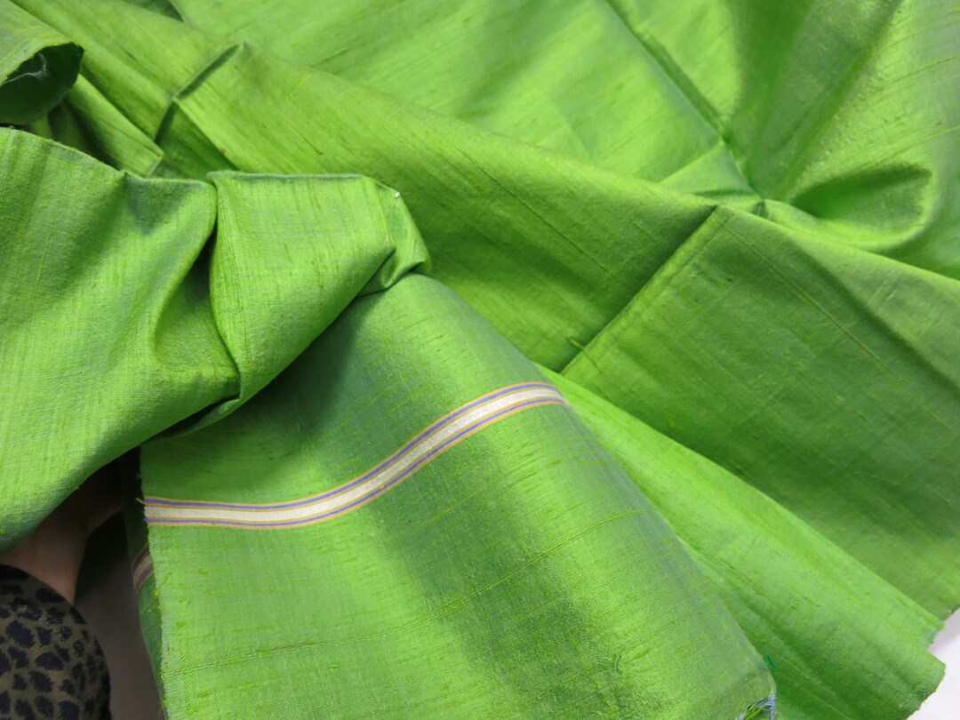 Thai Silk Tablecloth Vintage Thai Silk Silk Green Silk Table Runner ...