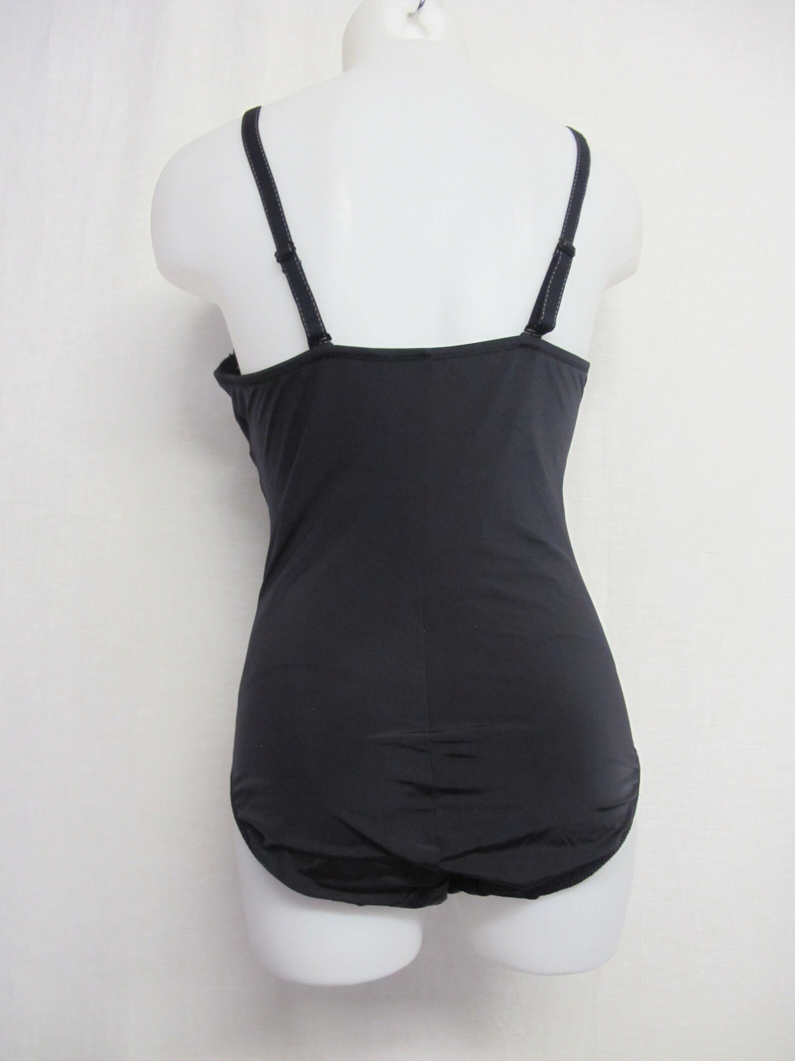 Black Body Shaper 36D Onesie Support Bodysuit | Etsy