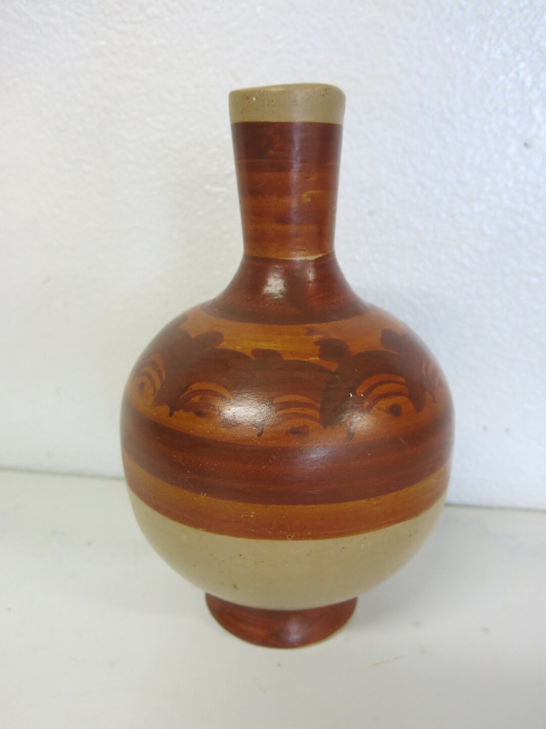 Peruvian Pottery Vase: South American Folk Art Sculpture - Etsy