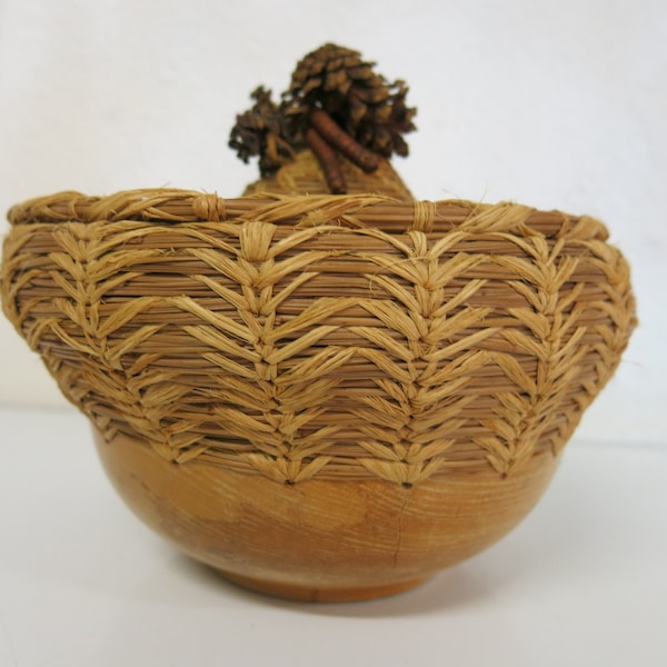 Covered Basket - Etsy