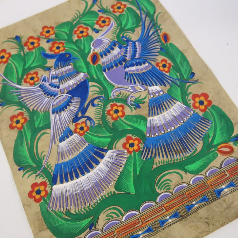 Amate Bark Painting - Etsy