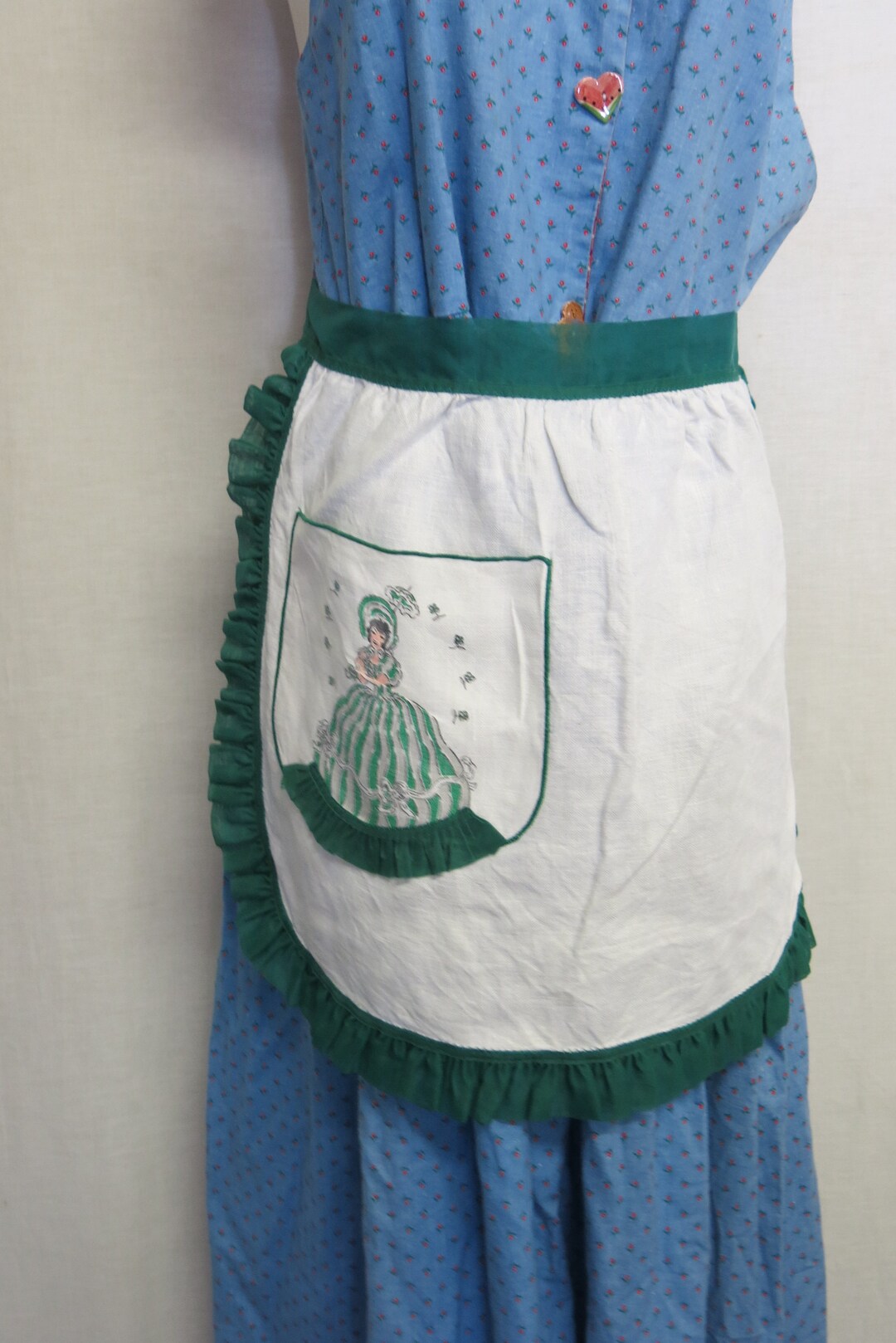 1950 Apron IRISH Mid Century Vintage - Etsy