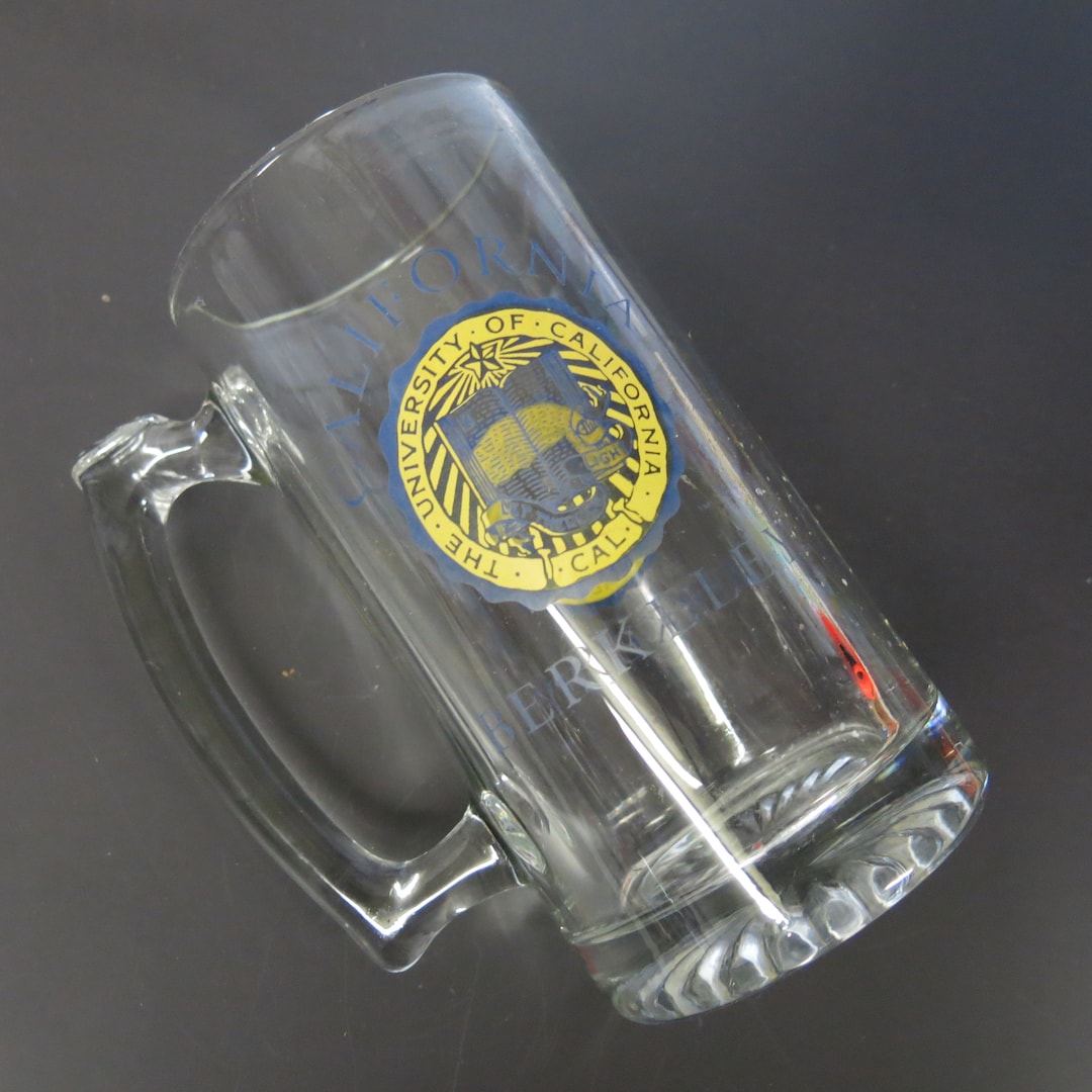 University of California Berkeley Glass Beer Mug CAL - Etsy