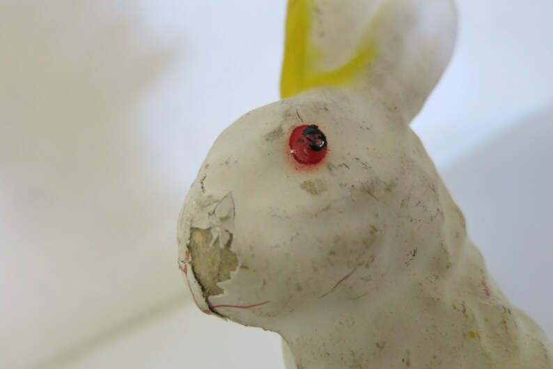 Vintage Paper Mache Easter Bunny Rabbit 1930's - Etsy