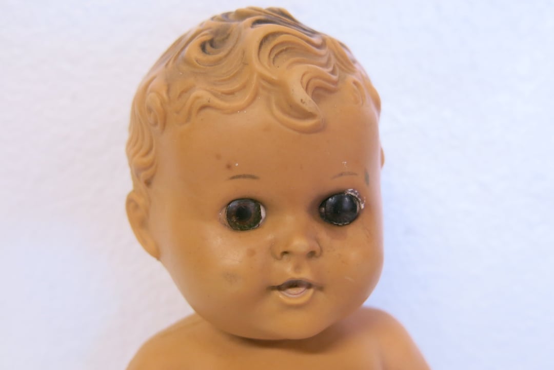 Haunted Doll Tod-l-tot Doll by Sun Rubber Soft Doll Squeaker 10 Inch - Etsy