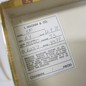 I Magnin Gift Boxes Department Store Box Vintage Gift Box Christmas Set ...