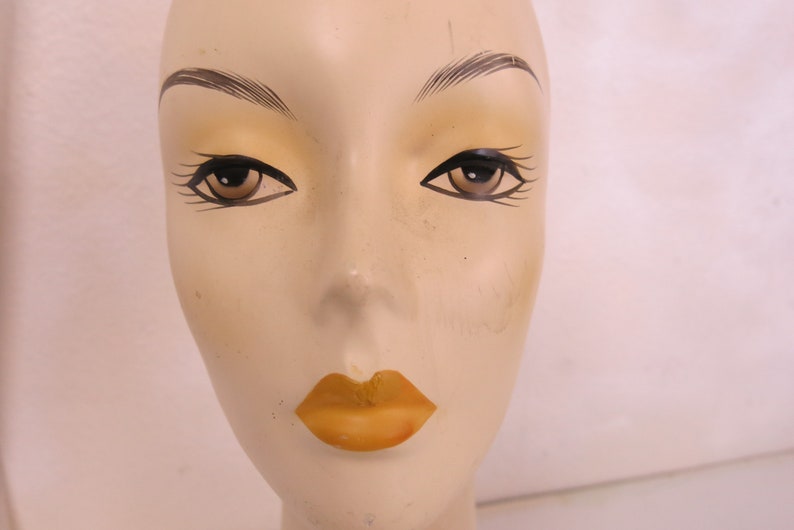 Fiberglass Bust Mid Century Modern Bust 1970's Mannequin - Etsy