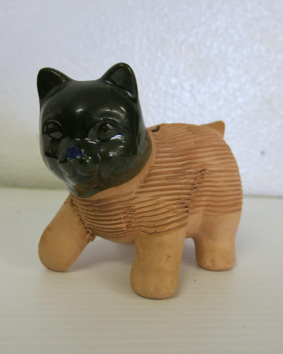 Mexican Pottery Chia Cat Kitten Kitty - Etsy