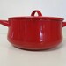 Red Enamel Dansk Covered Casserole Bistro Dansk - Etsy
