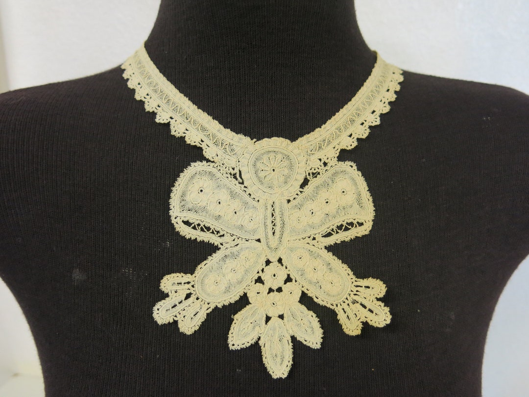 Victorian Lace Collar Antique Lace Collar Necklace - Etsy