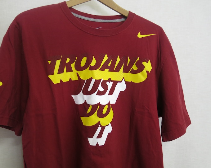 USC University Southern California Trojans College NIKE T Shirt Vintage ...