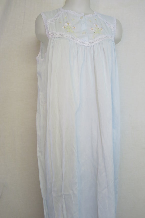 Old Fashioned Nightgown Cotton Batiste Romantic Sleev… - Gem