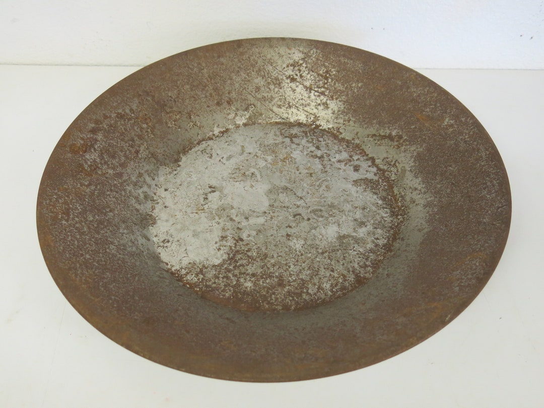 Vintage Gold Mining Pan Metal Pan Prospector Panning Tool Sluice 16 Old ...