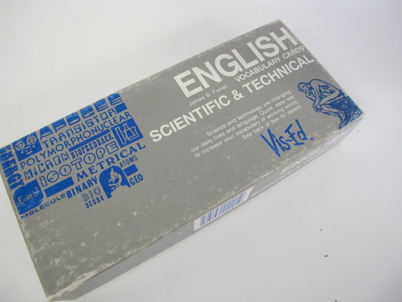 Vintage Flashcards English Scientific and Technical Flashcards - Etsy