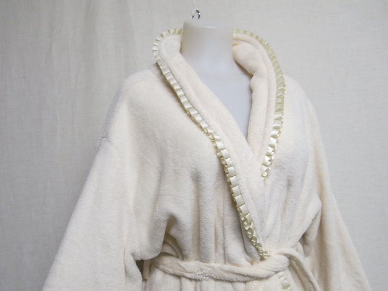 Plush Fleece Robe Luxurious Soft Snuggly Loungewear L/XL - Etsy