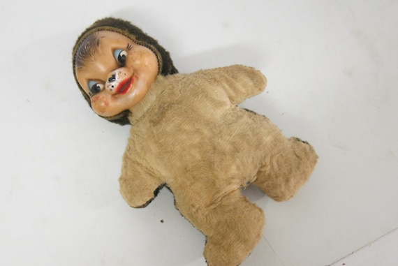 Rubber Face Rushton Stuffed Animal Baby Bear - Etsy
