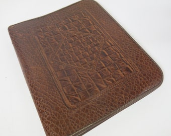 3 Ring Binder Portfolio, Custom Binder Cover, Leather Binder A4, Binder ...