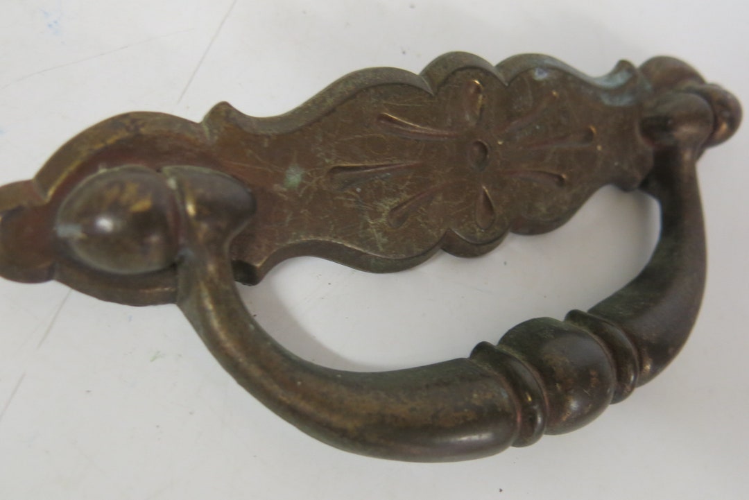 Victorian Drawer Pull Large Antique Drawer Pull - Etsy
