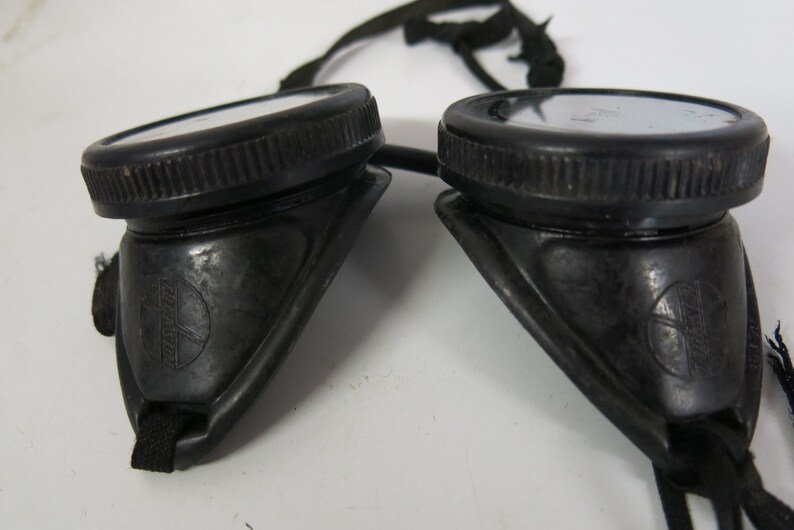 Vintage Safety Goggles Glasses 1920 Round Sunglasses Motorcycle ...