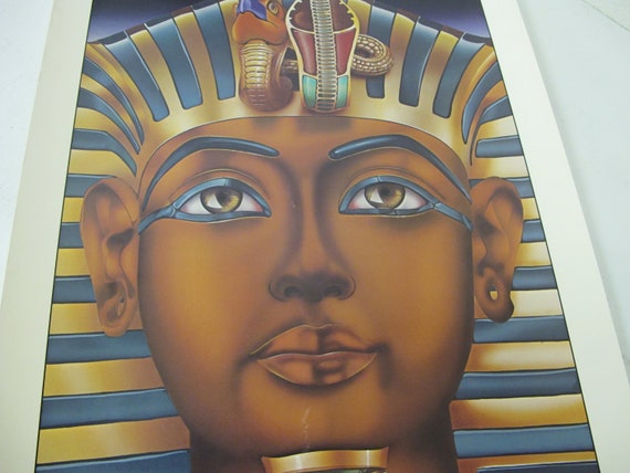 King Tut Poster Age of Tutankhamun Fidelity Savings 1979 San | Etsy