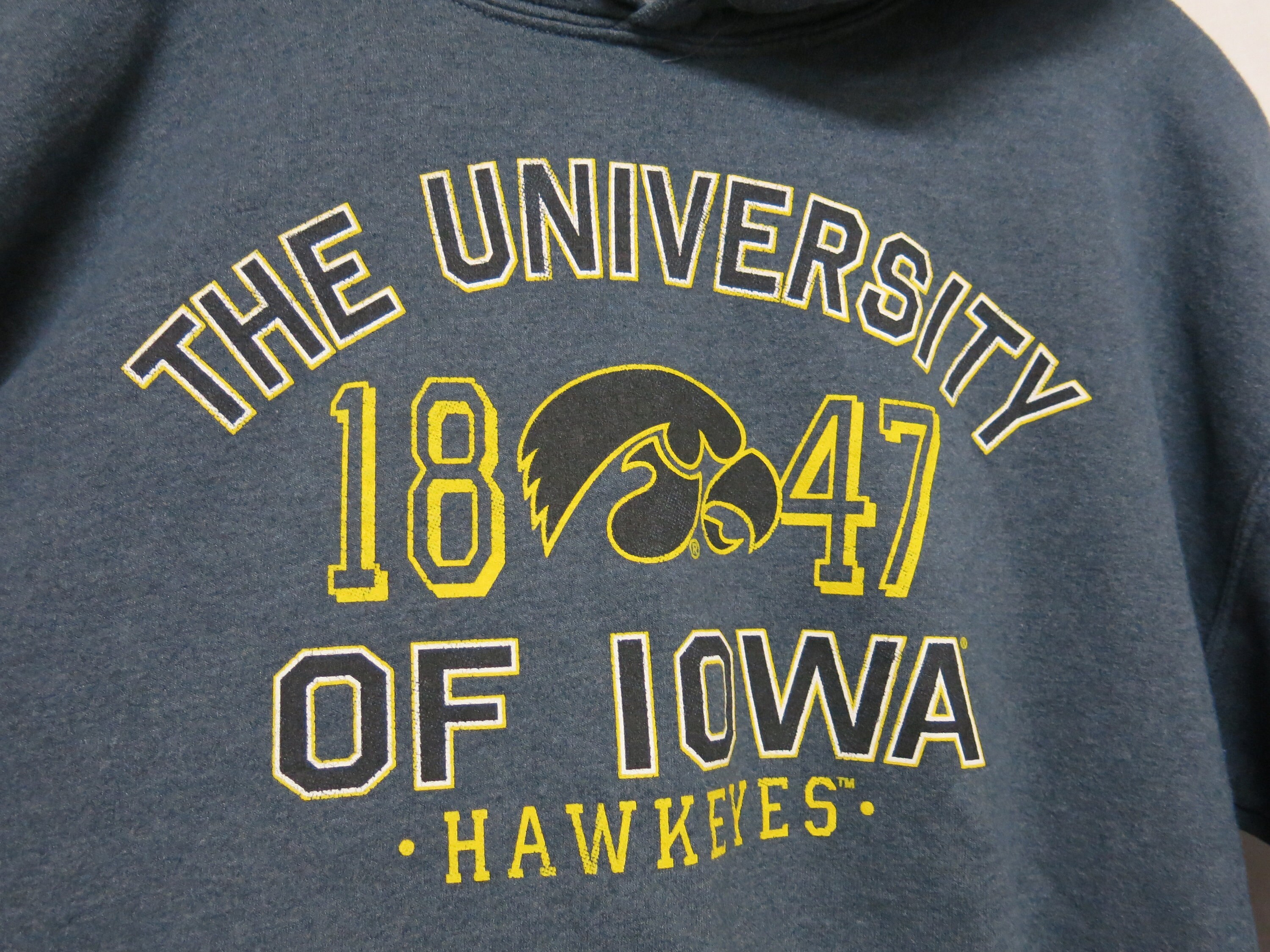 University of Iowa Hoodie IOWA Sweatshirt Hawkeyes | Etsy