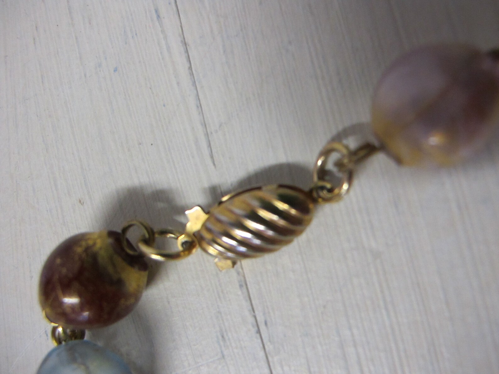 Vintage Italian Glass Bead Necklace Italian Lampwork Beads - Etsy