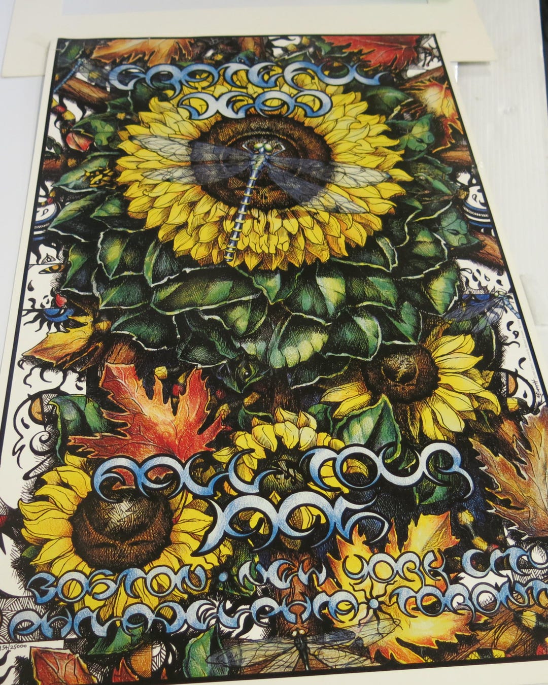 Grateful Dead Summer 1996 Concert Poster by Michael Everett Numbered - Etsy