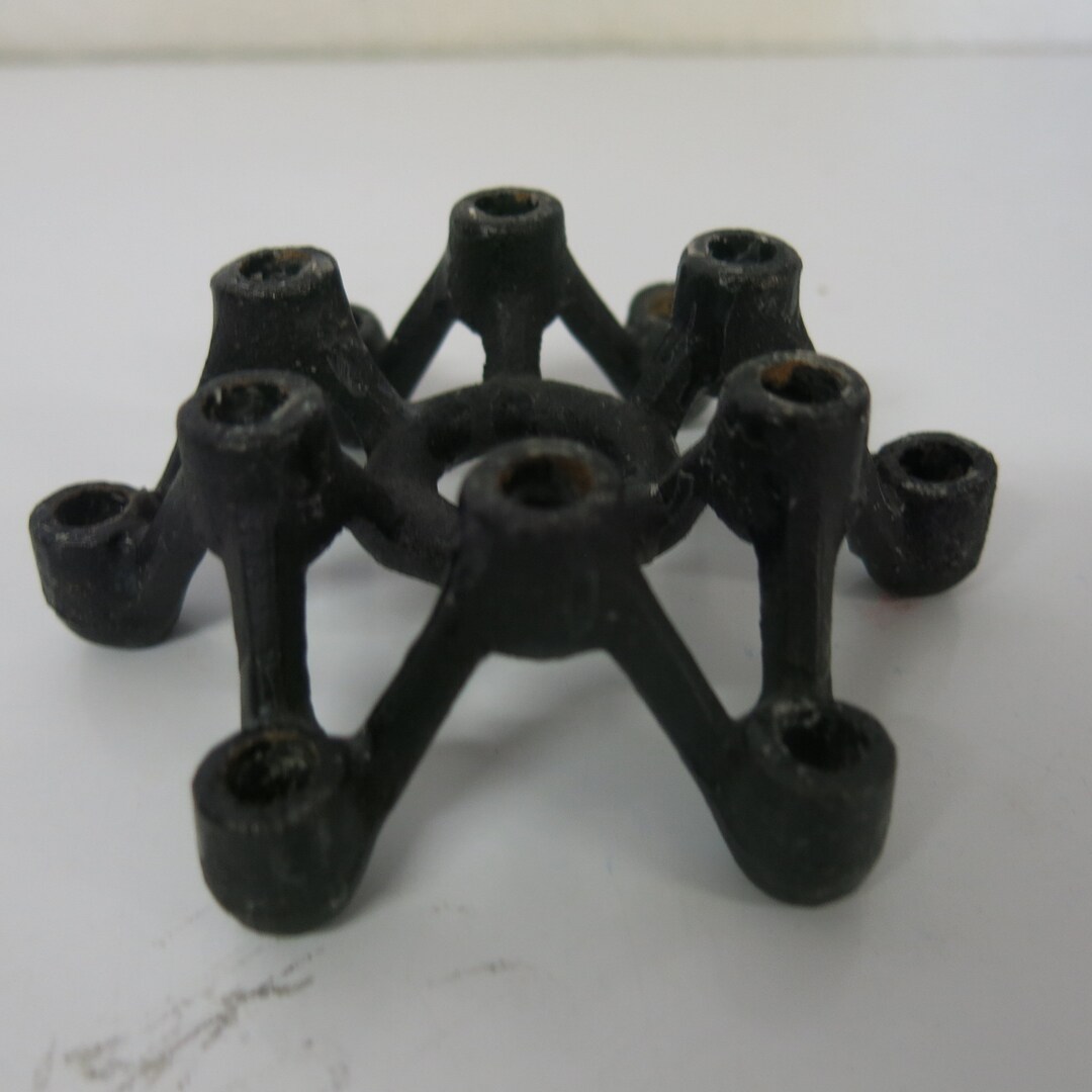 Mid Century Modern Spider Candle Holder Cast Iron for Skinny Candles - Etsy