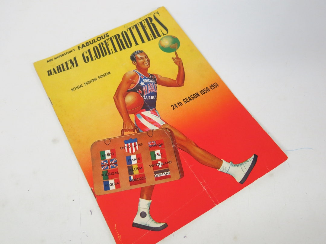 Harlem Globetrotters Program 24th Season 1950-51 - Etsy