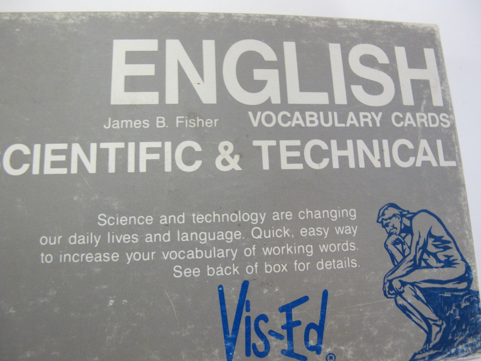 Vintage Flashcards English Scientific and Technical Flashcards - Etsy