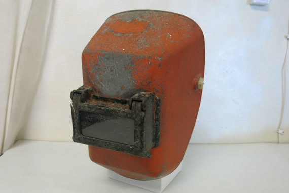 Vintage Welding Helmet Jackson Helmet Made in USA Fiberglas - Etsy