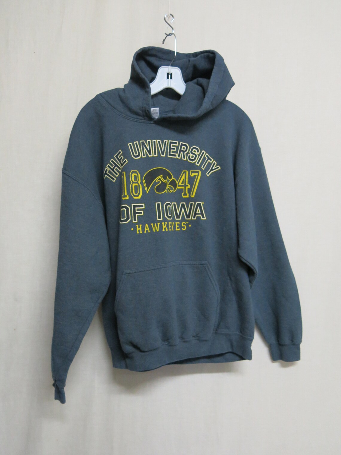 University of Iowa Hoodie IOWA Sweatshirt Hawkeyes - Etsy