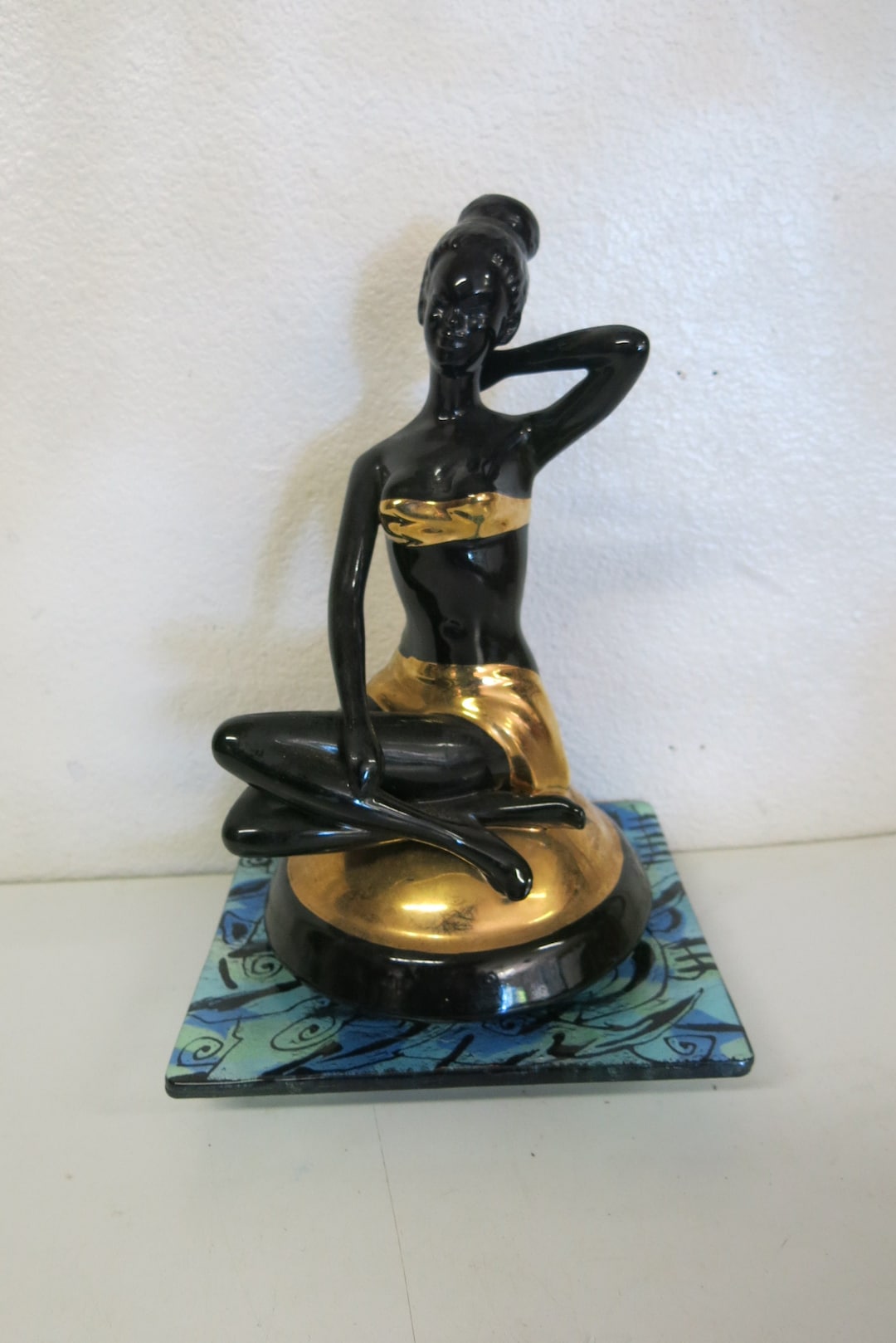 Pin up Girl Figurine 1950 Exotic Polynesian Pin up Girl Mid Century - Etsy