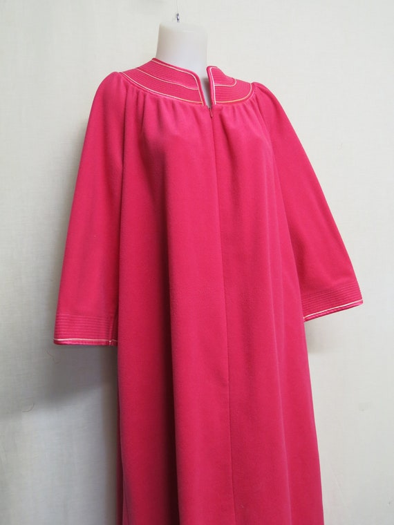 Plush Velour Robe Evelyn Pearson Robe House Dress 197… - Gem