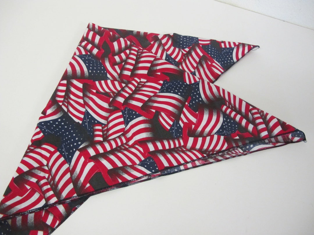 Cowboy Red Bandana American Flag Made in USA Have a Hank Cowboy ...