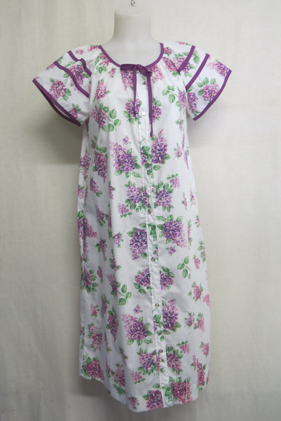 Housecoat Model's Coat Granny House Dress Maxi New - Etsy