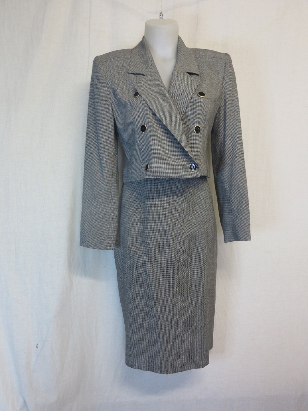 Business Suit Professional Suit 4P Bert Newman Double Breasted - Etsy