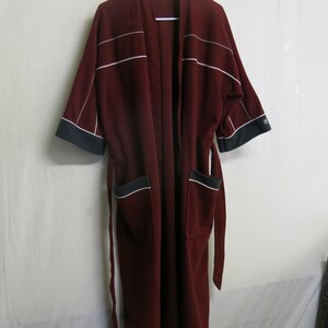 Vintage Men's Robe Mid Century Robe Plush Robe Dressing Gown PIERRE ...