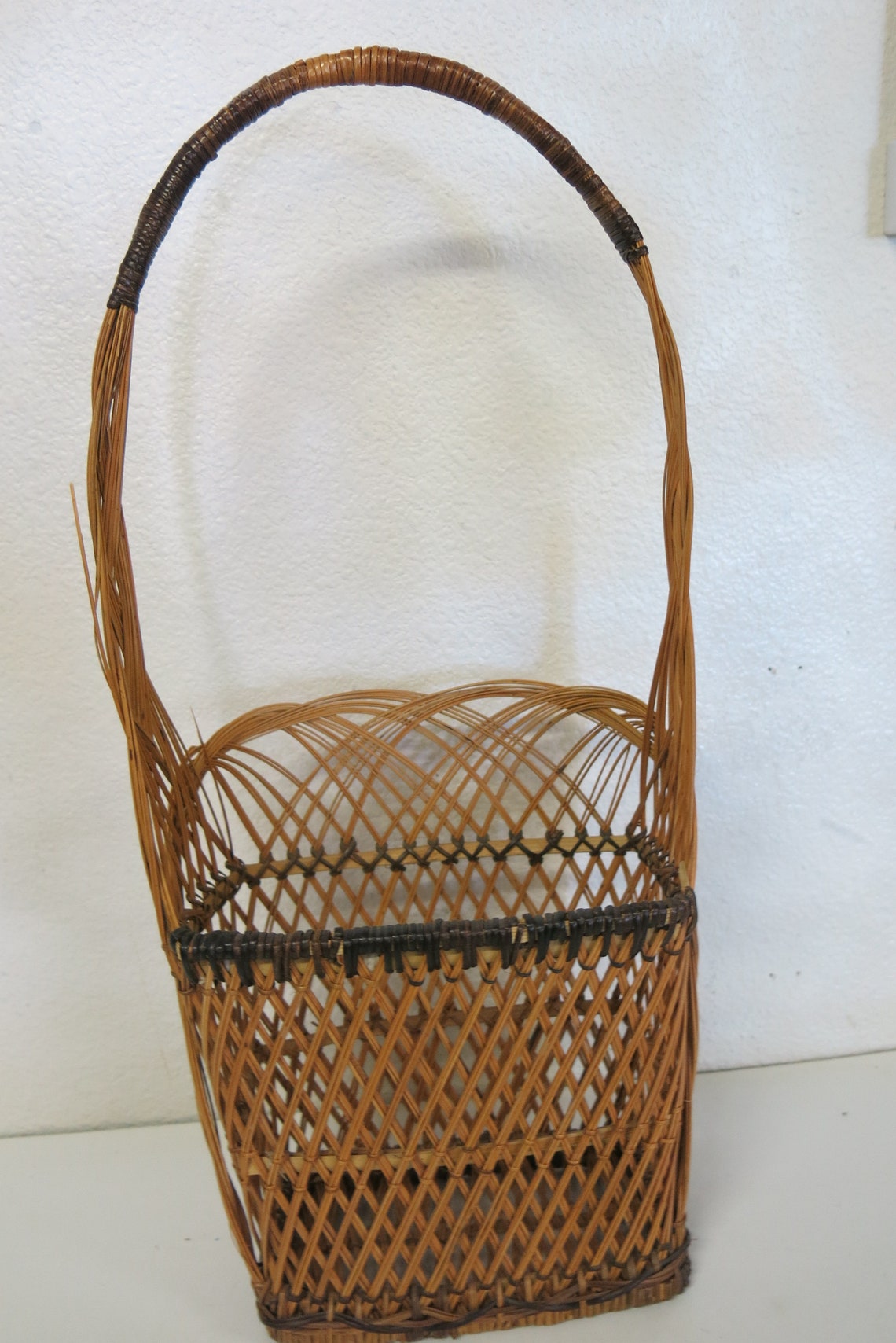Japanese Basket Hangakago Ikebana Basket Flower Gathering - Etsy