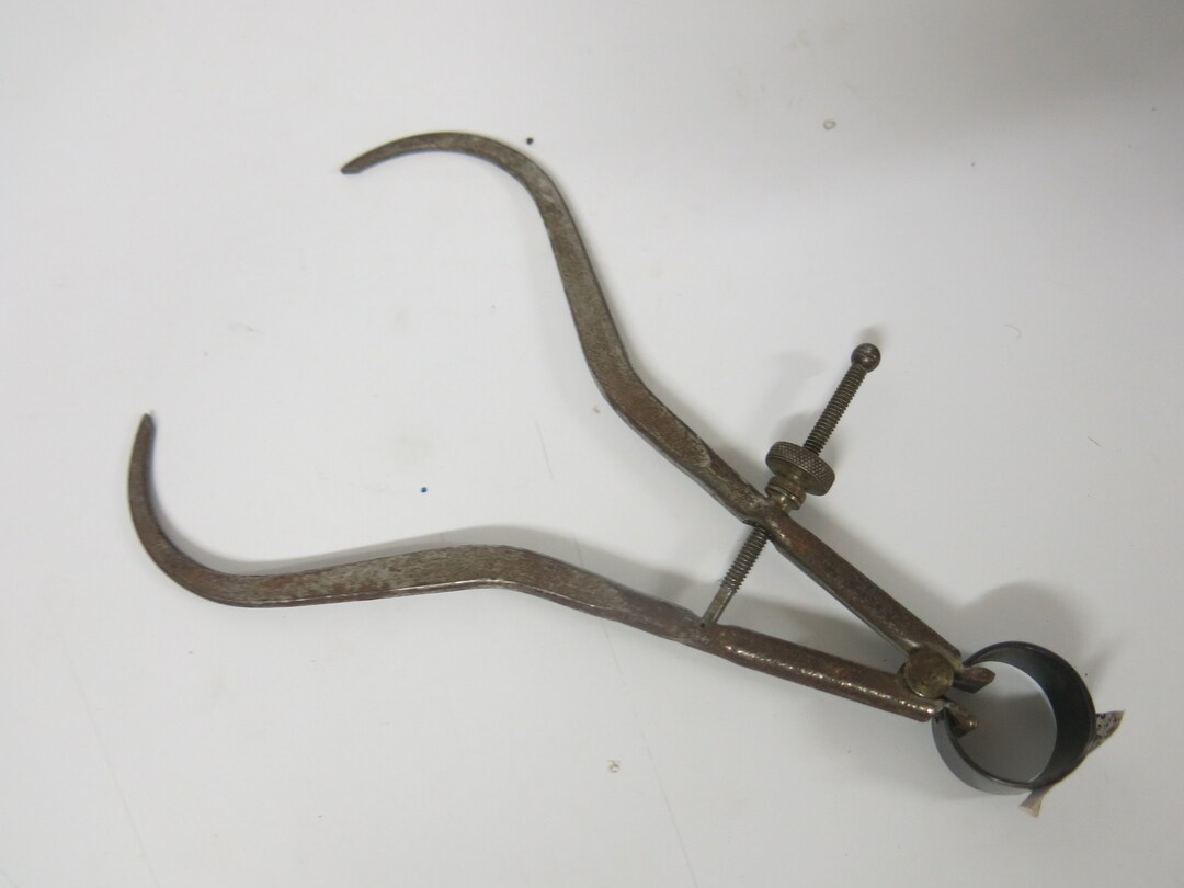 Antique Caliper Metal Tool for Measuring - Etsy