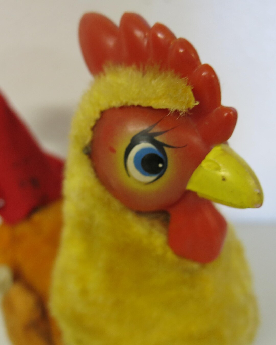 Rooster Battery Operated Rooster Toy Japan Rooster Figurine Mechanical ...