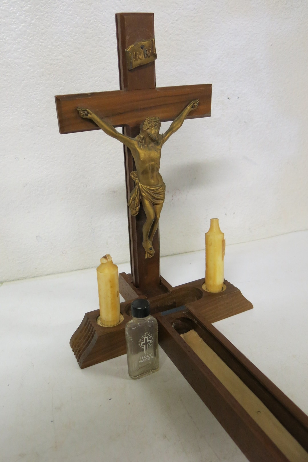 Antique Catholic Last Rites Crucifix Extreme Unction - Etsy