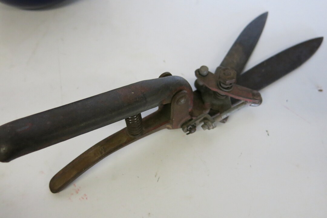 Vintage Garden Tool Handmade Garden Shears Edger/grass Trimmer - Etsy