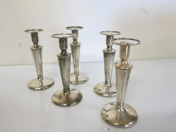 Shreve San Francisco Silverplate Bud Vase or Candleholder - Etsy